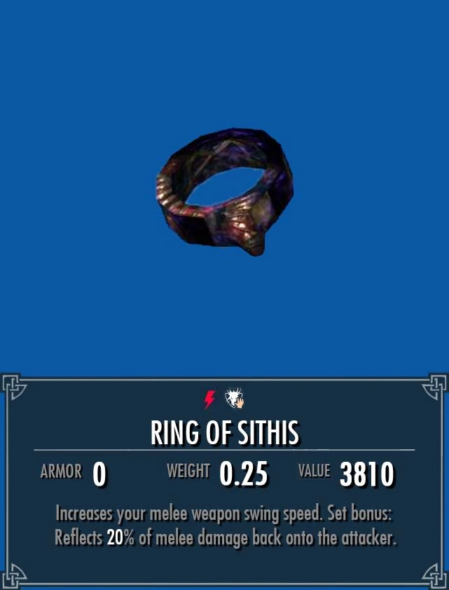 Ring of Sithis | Legacy of the Dragonborn | Fandom