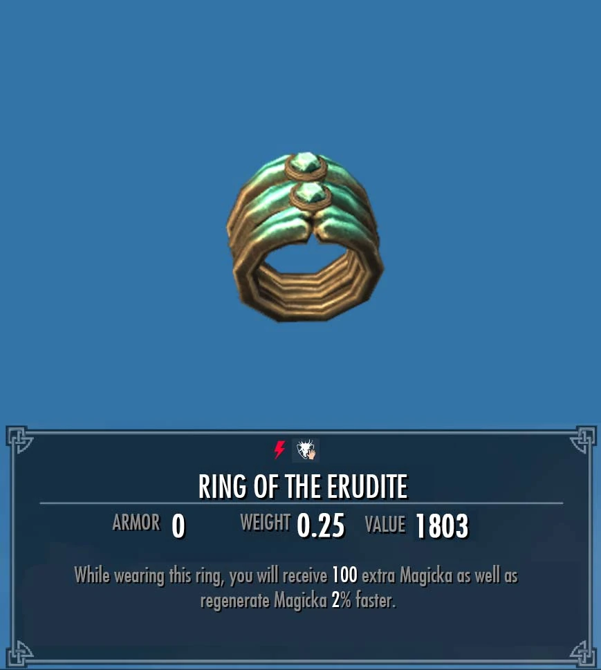 Ring of the Erudite | Legacy of the Dragonborn | Fandom