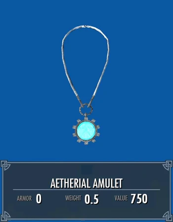 Aetherial Amulet (Aetherium Armor) | Legacy of the Dragonborn | Fandom