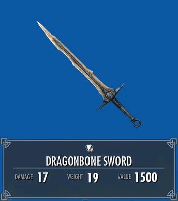Dragonbone Sword | Legacy of the Dragonborn | Fandom