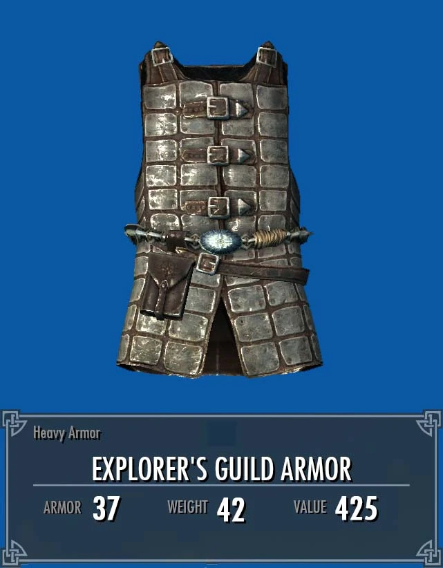 Explorer's Guild Armor (Classic) | Legacy of the Dragonborn | Fandom