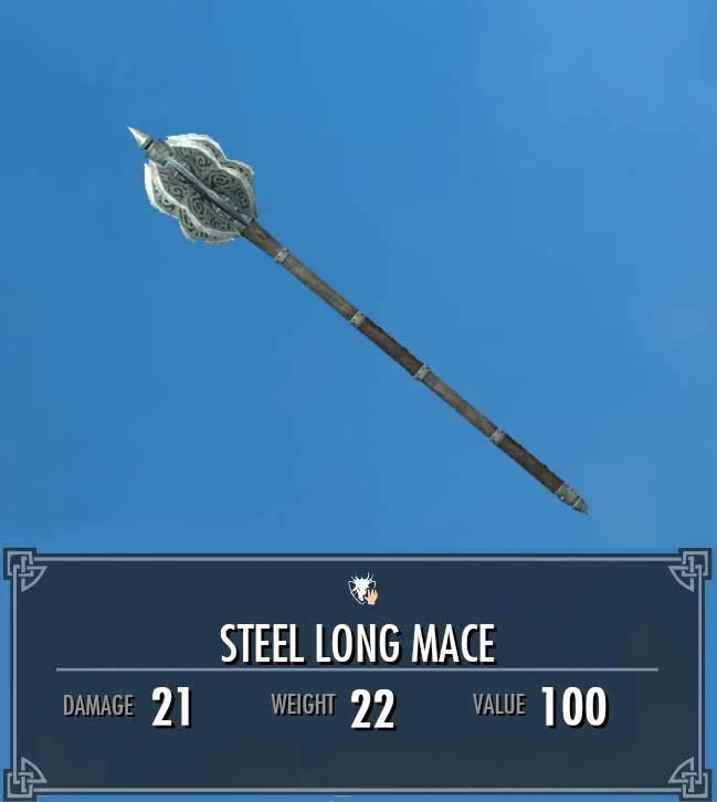 Steel Long Mace | Legacy of the Dragonborn | Fandom