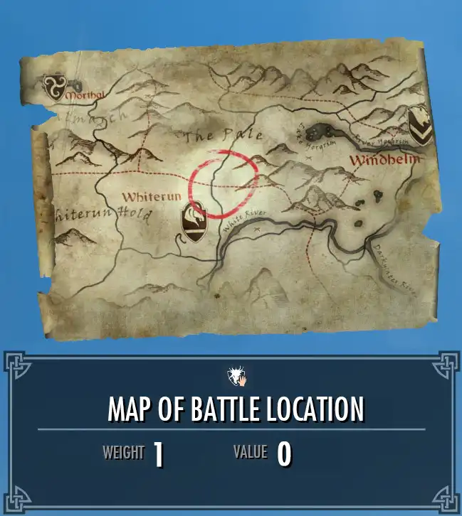 Map of Battle Location | Legacy of the Dragonborn | Fandom