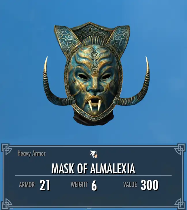 Mask of Almalexia | Legacy of the Dragonborn | Fandom