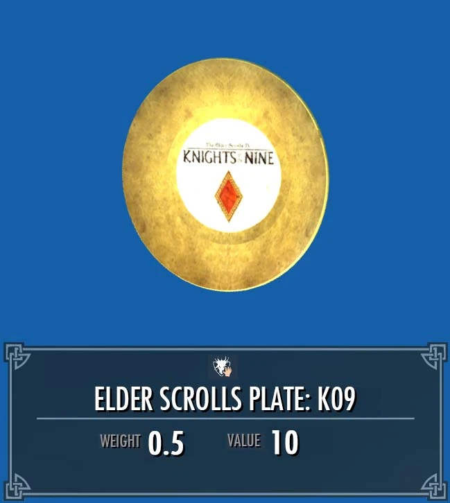 Elder Scrolls Plate: K09 | Legacy of the Dragonborn | Fandom