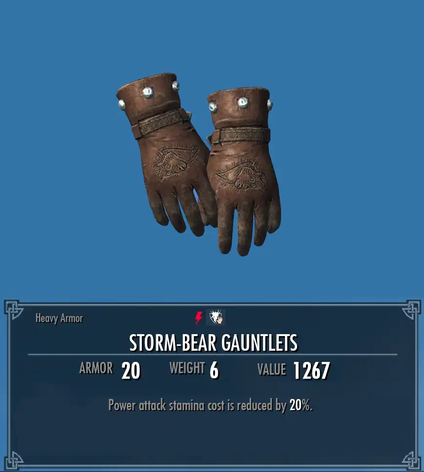 Storm-Bear Gauntlets | Legacy of the Dragonborn | Fandom