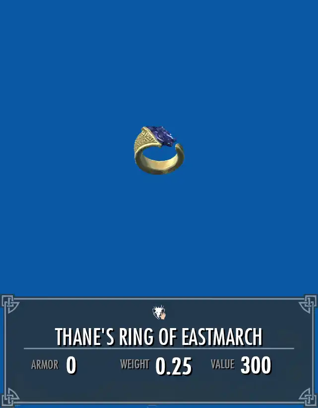 Thane's Ring of Eastmarch | Legacy of the Dragonborn | Fandom