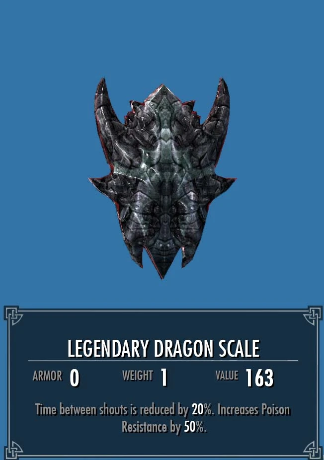 Skyrim Legendary Dragon