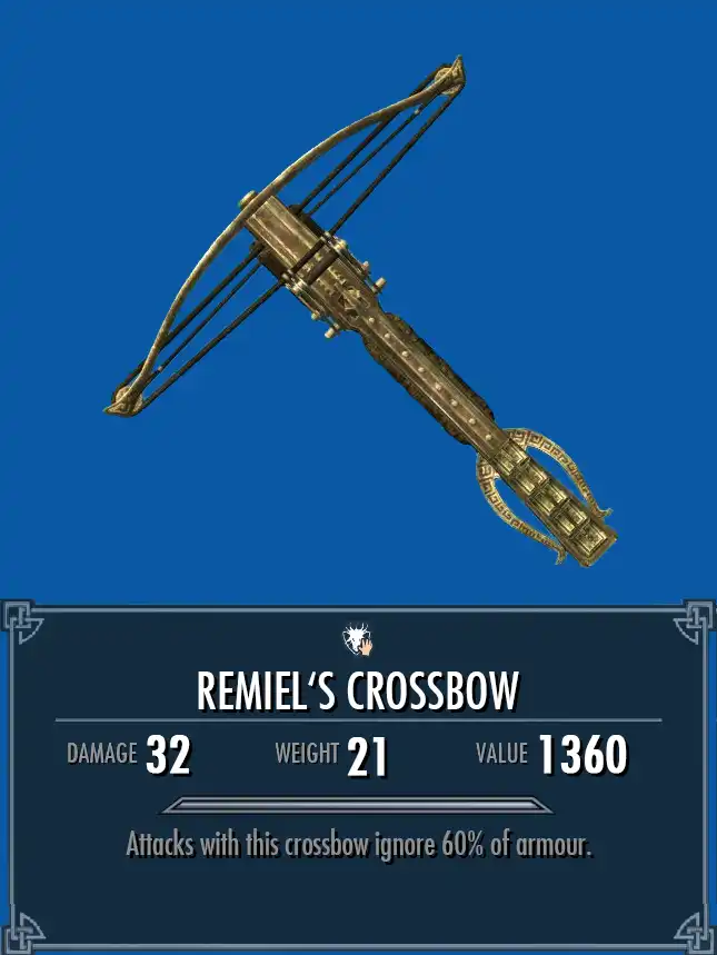 Remiel's Crossbow | Legacy of the Dragonborn | Fandom