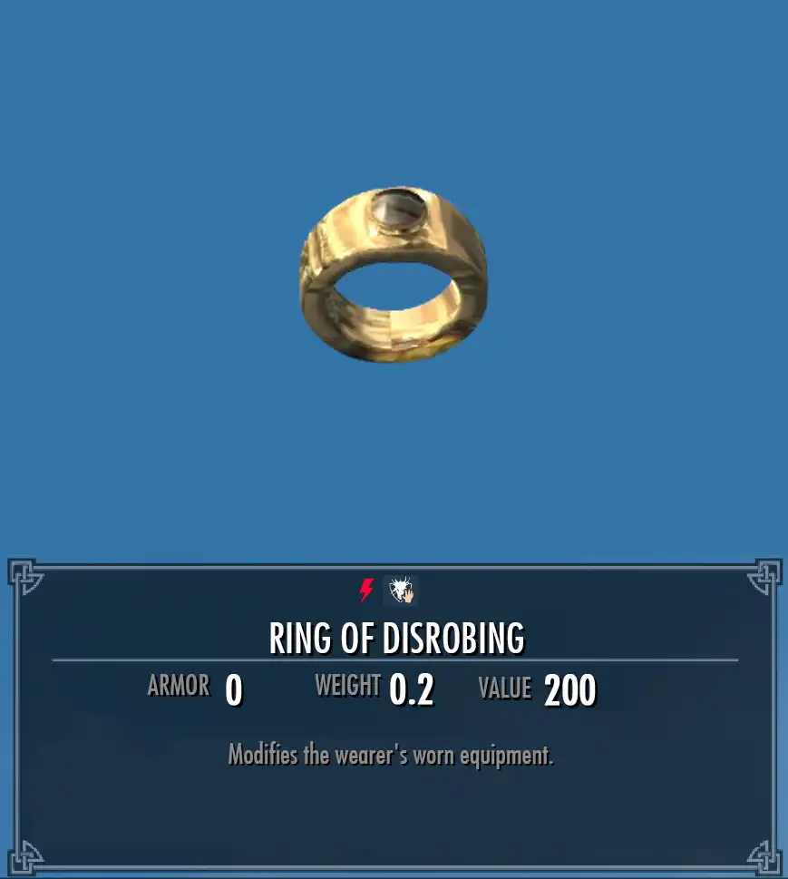 Ring of Disrobing | Legacy of the Dragonborn | Fandom