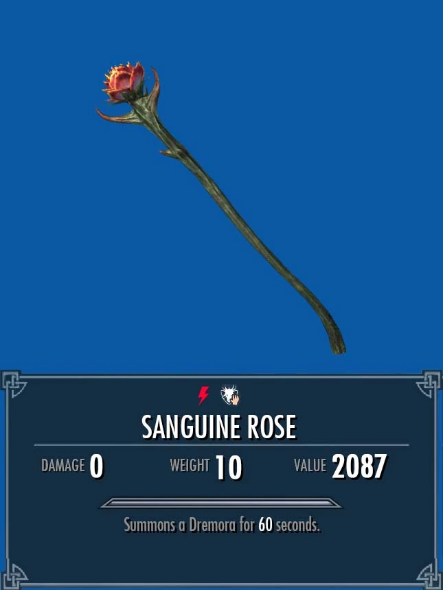 Sanguine Rose | Legacy of the Dragonborn | Fandom