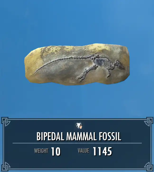 Bipedal Mammal Fossil Legacy Of The Dragonborn Fandom