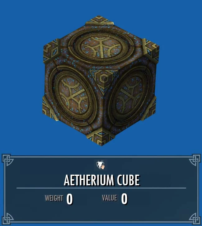 Aetherium Cube | Legacy of the Dragonborn | Fandom