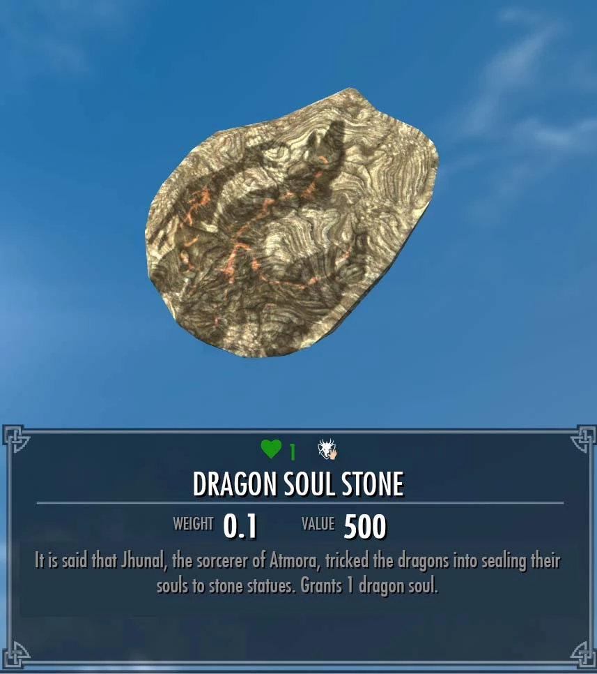 Dragon Soul Stone | Legacy of the Dragonborn | Fandom