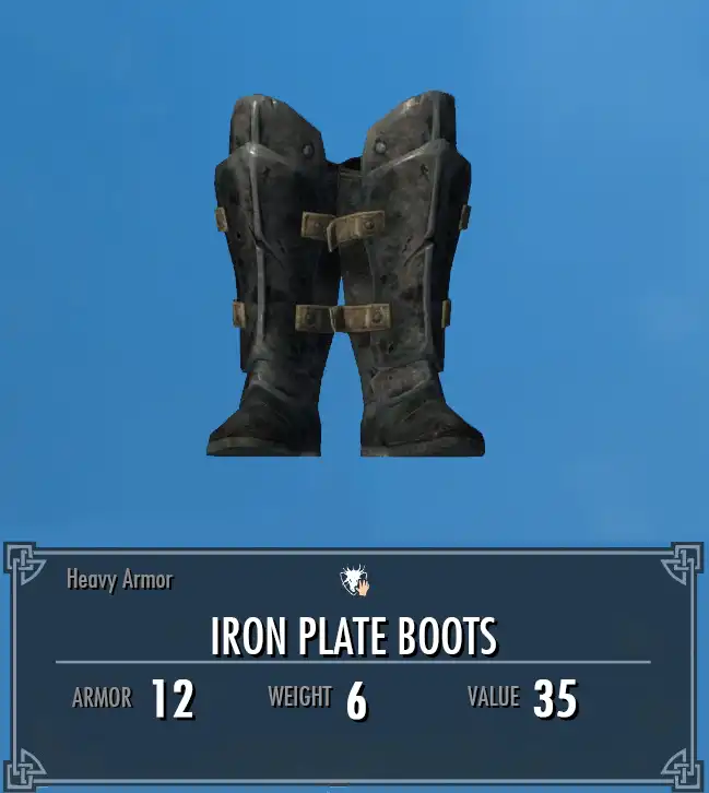 Iron Plate Boots | Legacy of the Dragonborn | Fandom