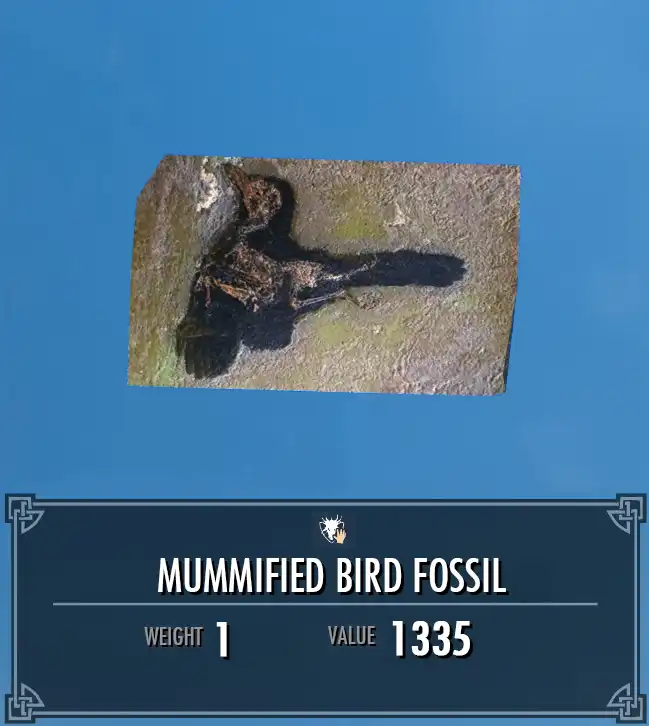 Mummified Bird Fossil Legacy Of The Dragonborn Fandom