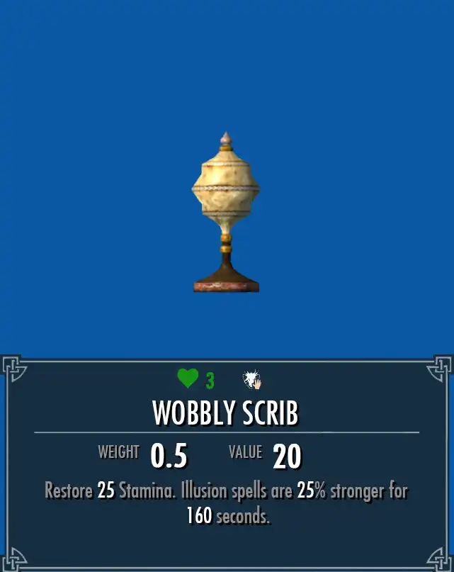 Wobbly Scrib | Legacy of the Dragonborn | Fandom