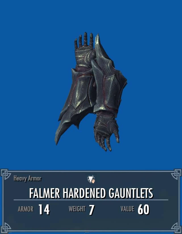 Falmer Hardened Gauntlets | Legacy of the Dragonborn | Fandom