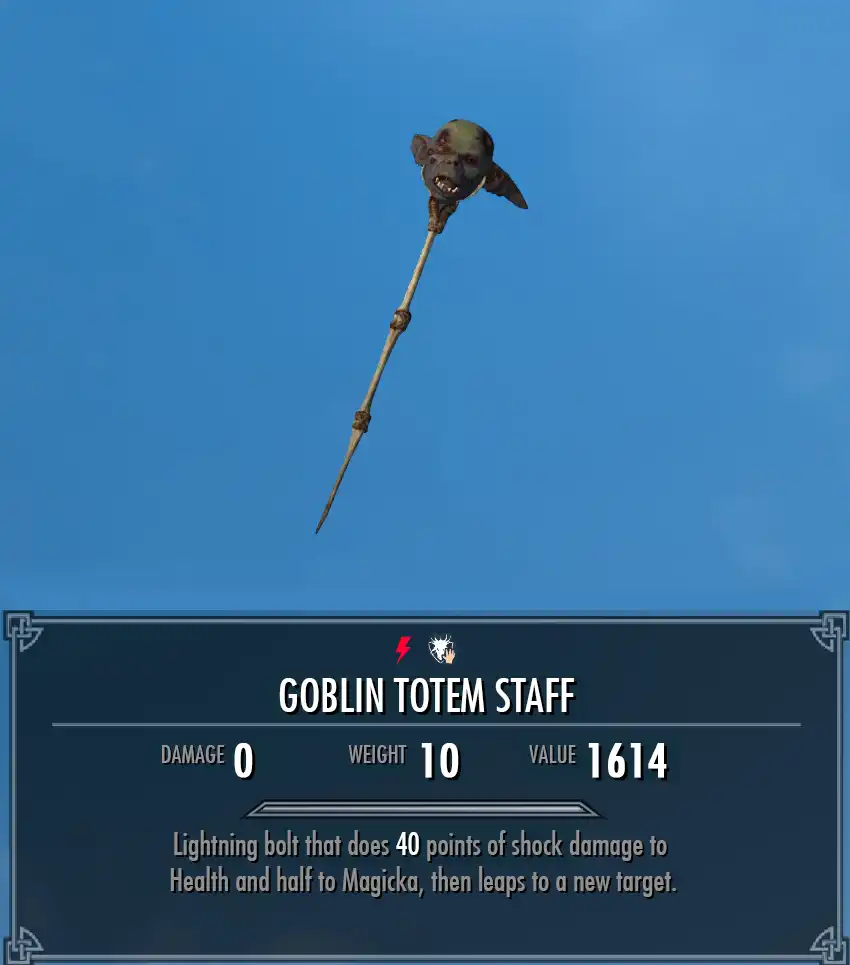 Goblin Totem Staff | Legacy of the Dragonborn | Fandom