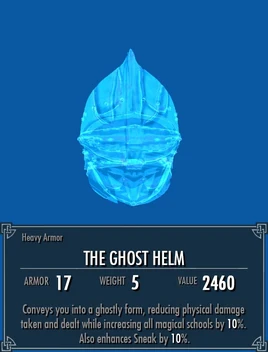 The Ghost Helm | Legacy of the Dragonborn | Fandom