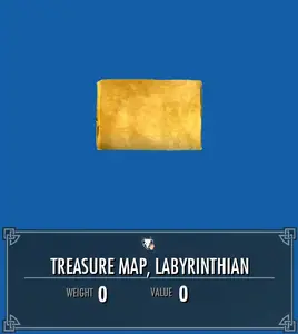 Treasure Map, Labyrinthian | Legacy of the Dragonborn | Fandom