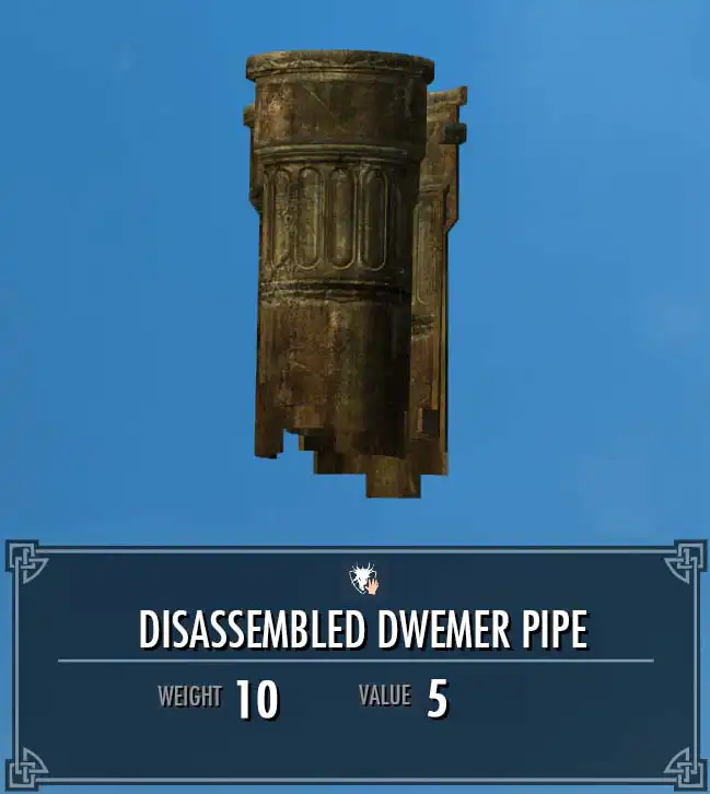 Disassembled Dwemer Pipe | Legacy of the Dragonborn | Fandom