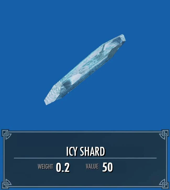 Icy Shard | Legacy of the Dragonborn | Fandom