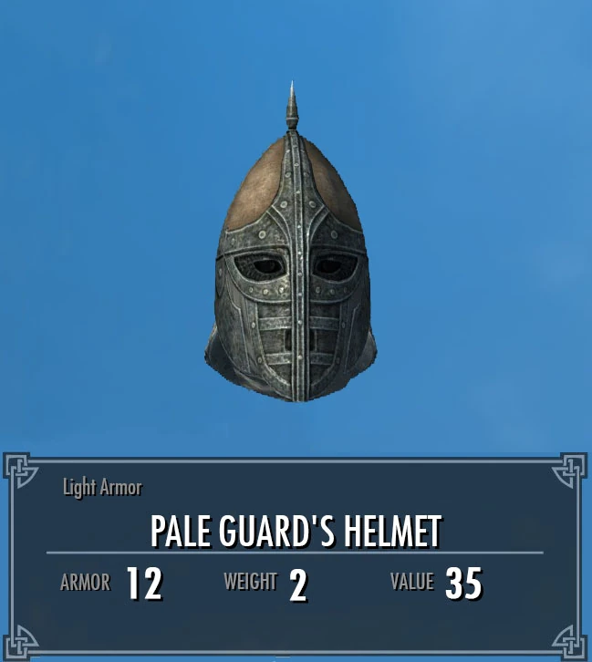 Pale Guard's Helmet | Legacy of the Dragonborn | Fandom