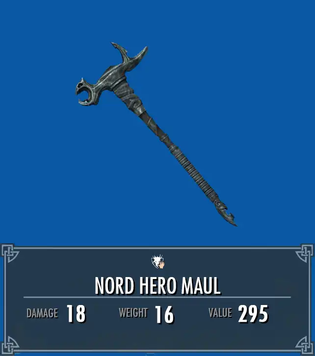Nord Hero Maul | Legacy of the Dragonborn | Fandom