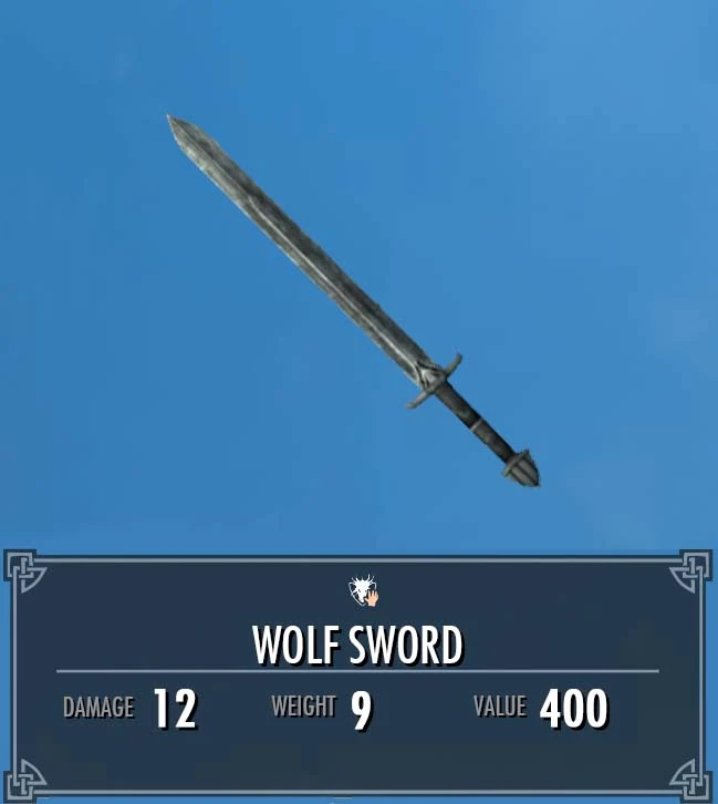 Wolf Sword | Legacy of the Dragonborn | Fandom