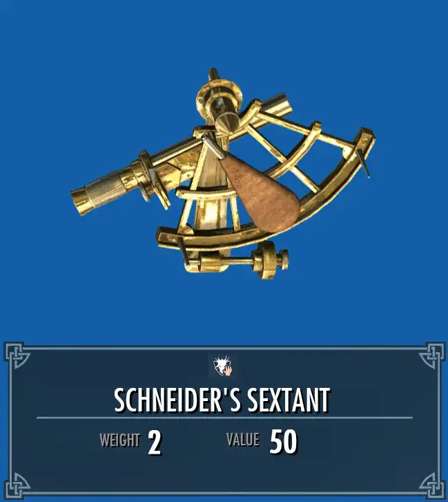 Schneider's Sextant | Legacy of the Dragonborn | Fandom