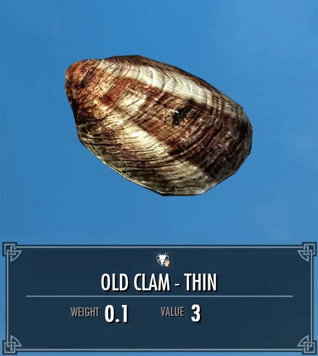 Old Clam - Thin | Legacy of the Dragonborn | Fandom