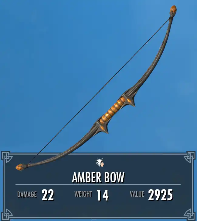 Amber Bow Legacy Of The Dragonborn Fandom