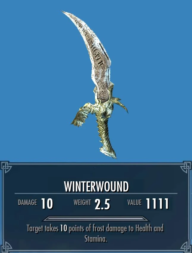 Winterwound | Legacy of the Dragonborn | Fandom