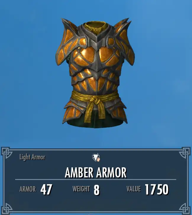 Amber Armor | Legacy of the Dragonborn | Fandom