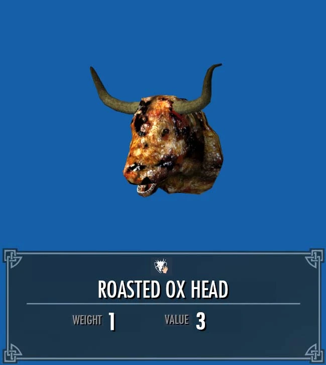 Roasted Ox Head | Legacy of the Dragonborn | Fandom