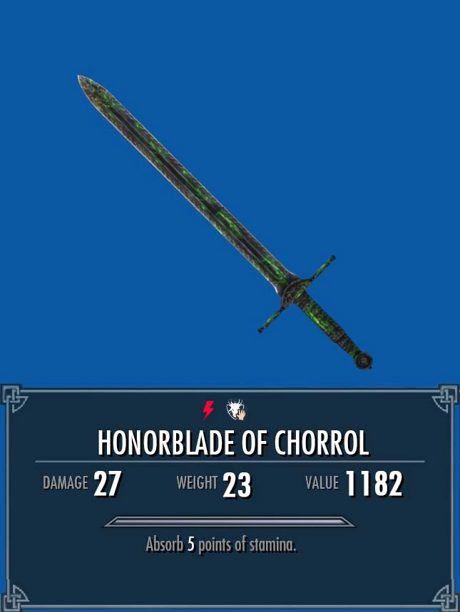 Honorblade of Chorrol (Legacy of the Dragonborn) | Legacy of the ...