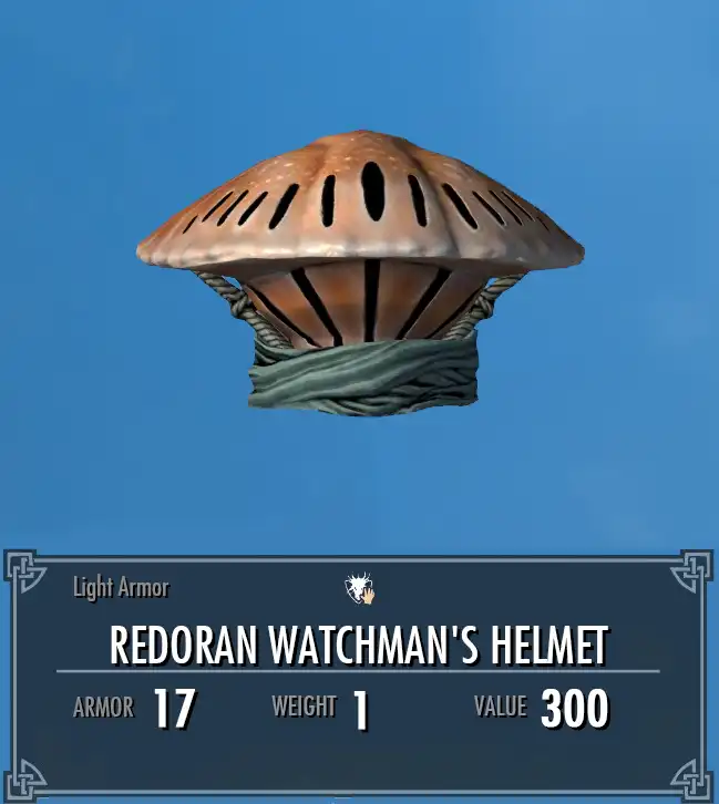Redoran Watchman's Helmet | Legacy of the Dragonborn | Fandom