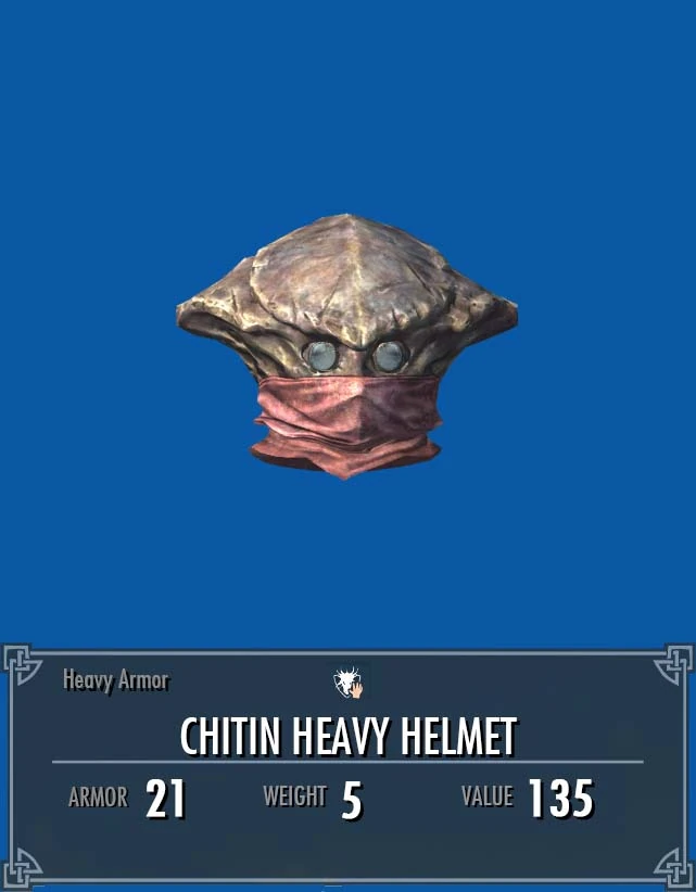 Chitin Heavy Helmet | Legacy of the Dragonborn | Fandom