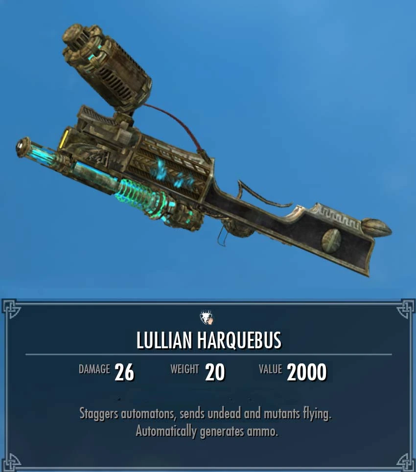 Lullian Harquebus | Legacy of the Dragonborn | Fandom