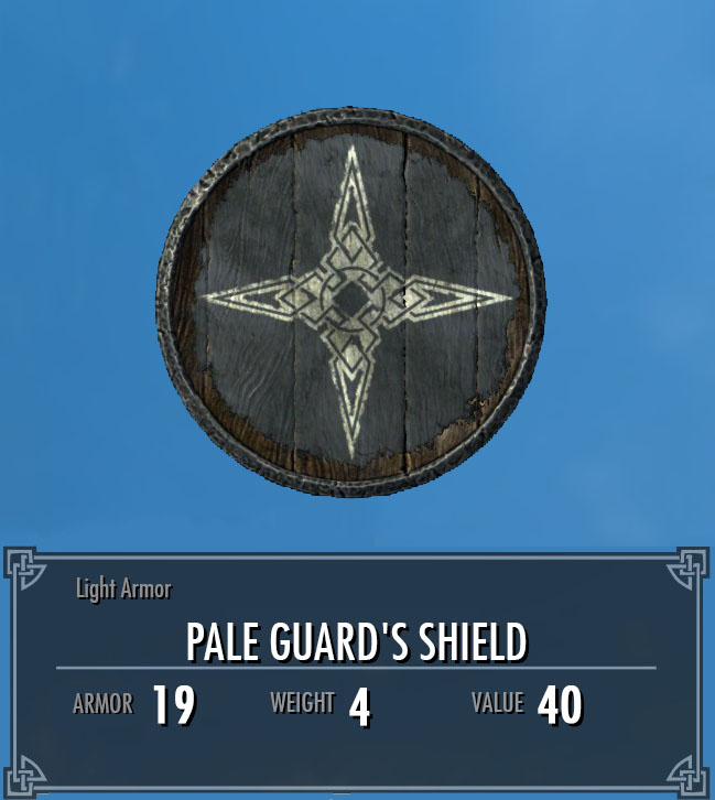 Pale Guards Shield Legacy Of The Dragonborn Fandom