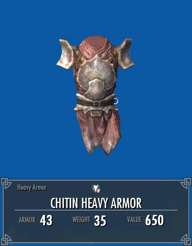 Chitin Heavy Armor | Legacy of the Dragonborn | Fandom