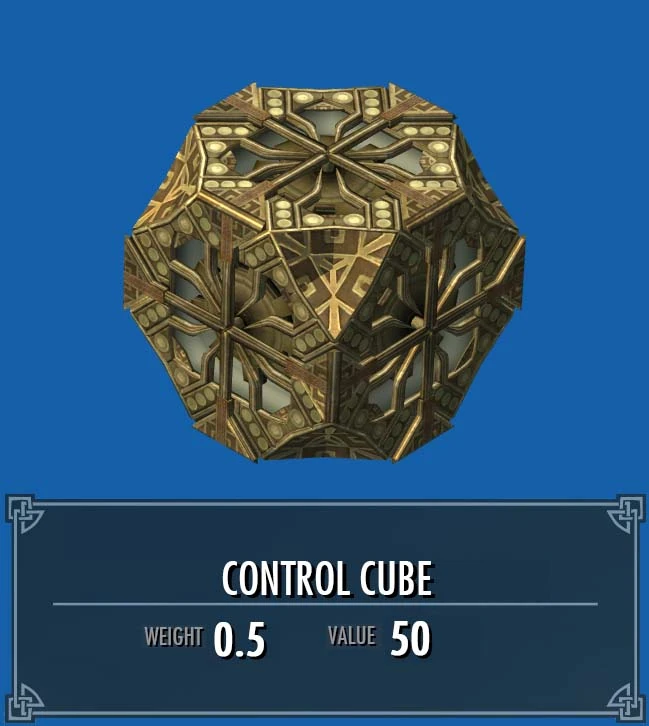 Control Cubes | Legacy of the Dragonborn | Fandom