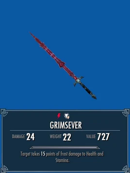 Grimsever | Legacy of the Dragonborn | Fandom