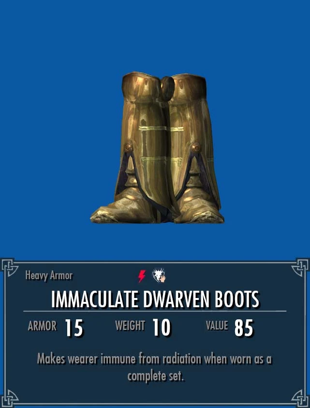Immaculate Dwarven Boots | Legacy of the Dragonborn | Fandom