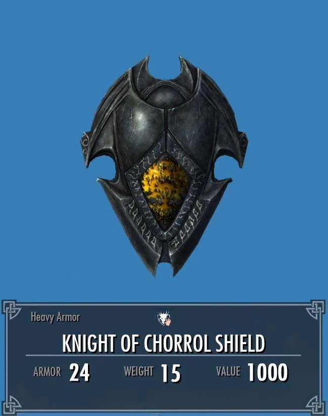 Knight of Chorrol Shield | Legacy of the Dragonborn | Fandom