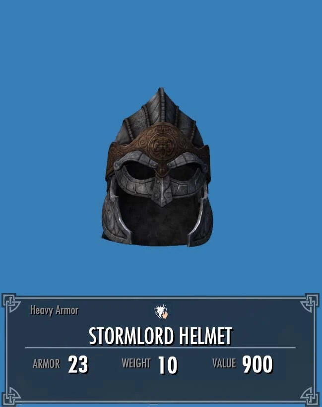 Stormlord Helmet | Legacy of the Dragonborn | Fandom