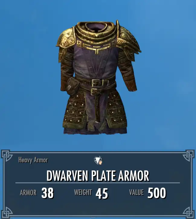 Dwarven Plate Armor | Legacy of the Dragonborn | Fandom