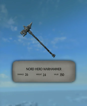 Nord Hero Warhammer (CC) | Legacy of the Dragonborn | Fandom