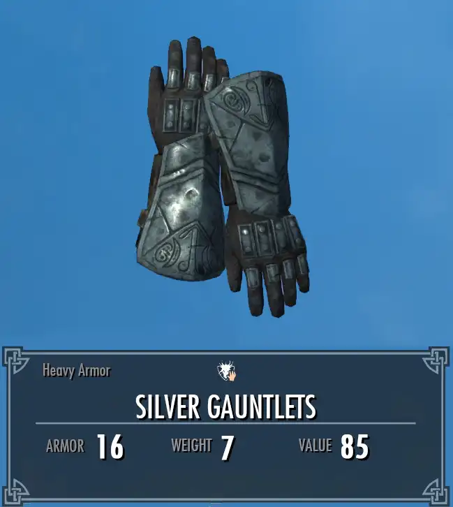 Silver Gauntlets | Legacy of the Dragonborn | Fandom